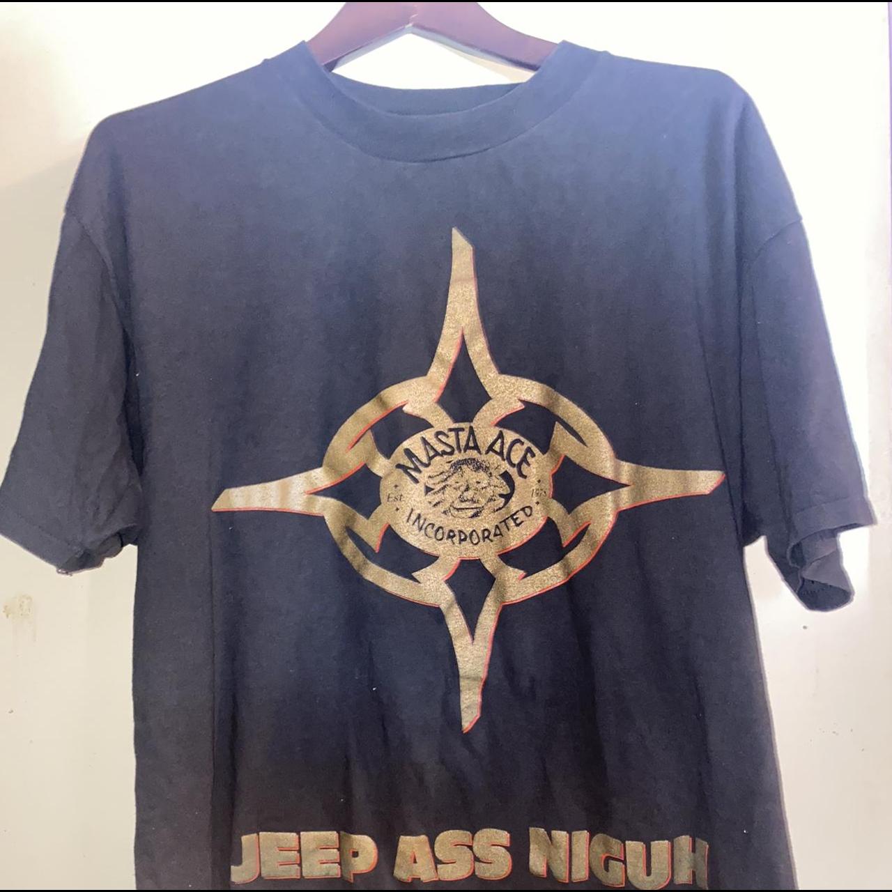 Madta ace jeep ass niguh tshirt used size XL - Depop