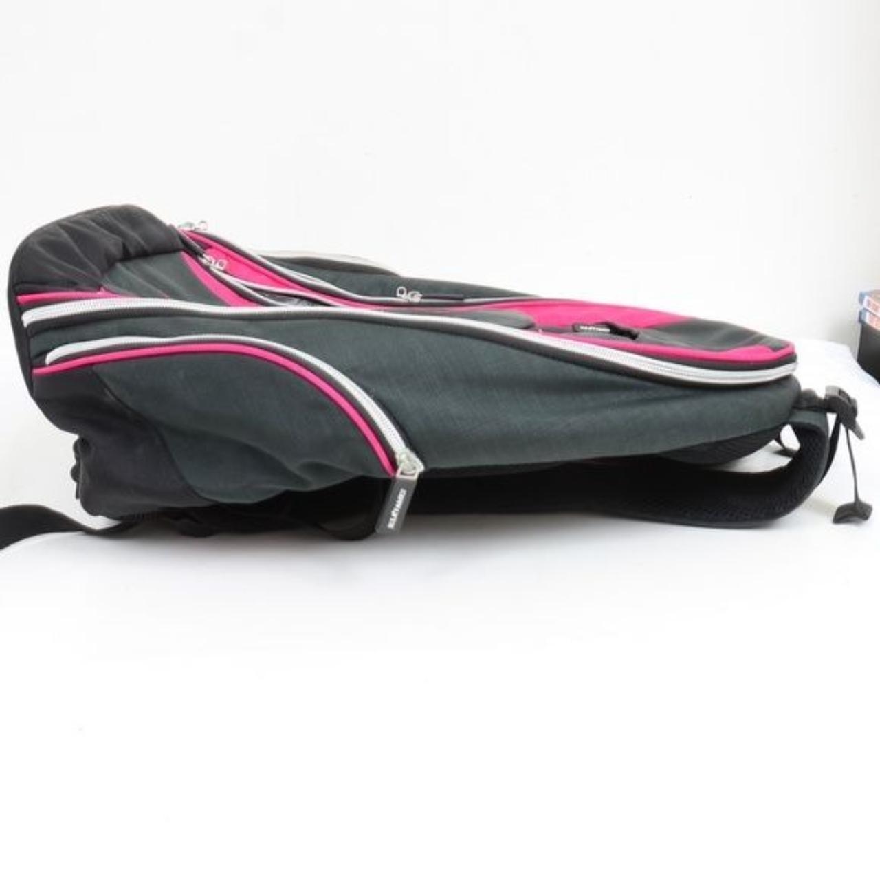 Large IKEA Family Upptacka Pink Black Backpack Carry... | Depop