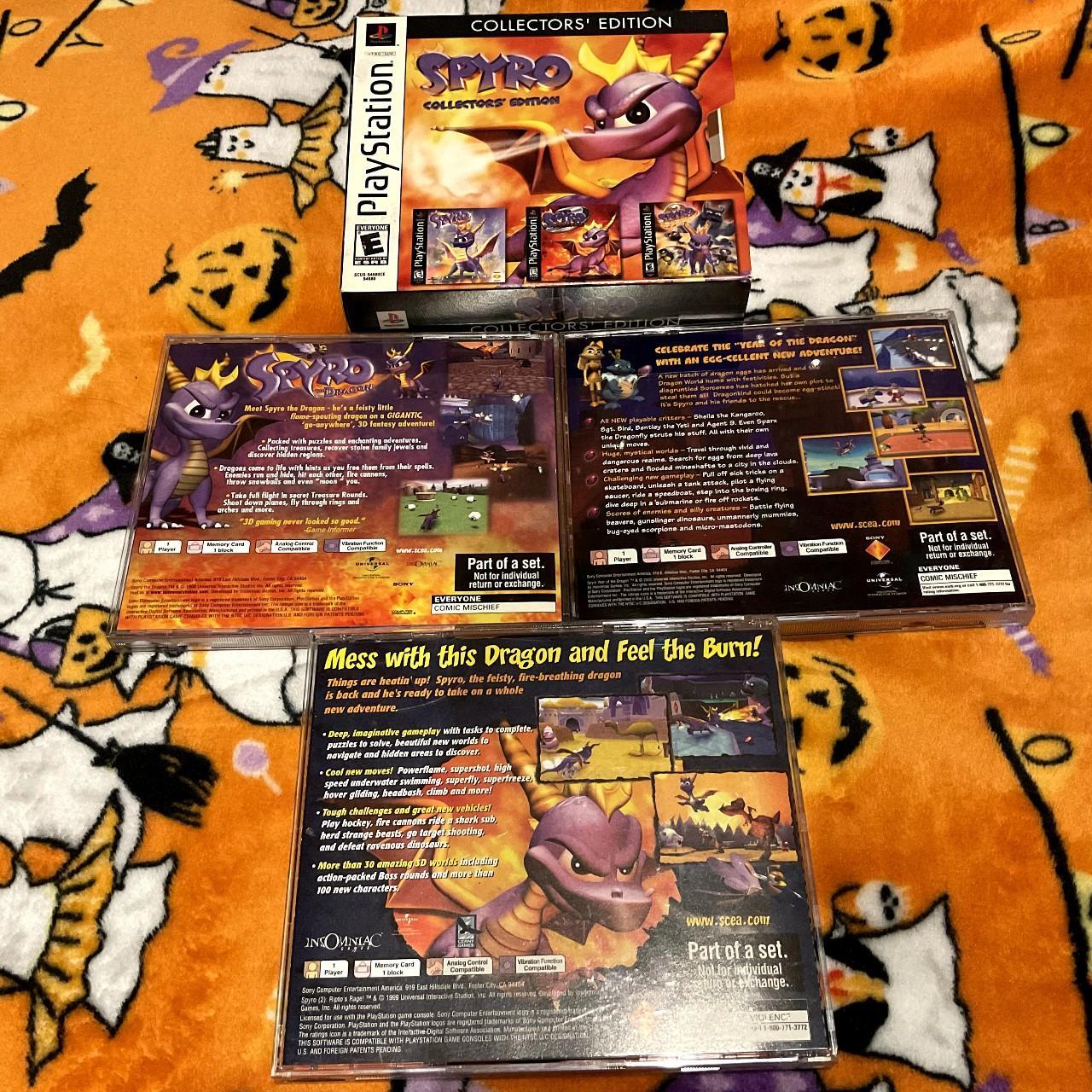 Spyro Collector's Edition Trilogy for Playstation... - Depop