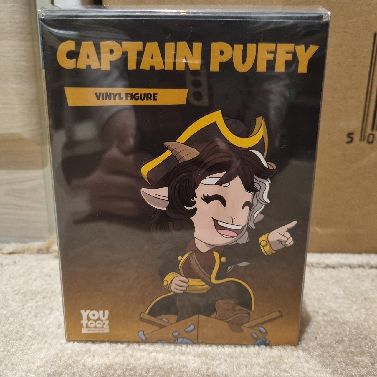 Captain Puffy Youtooz Unopened, code is... - Depop