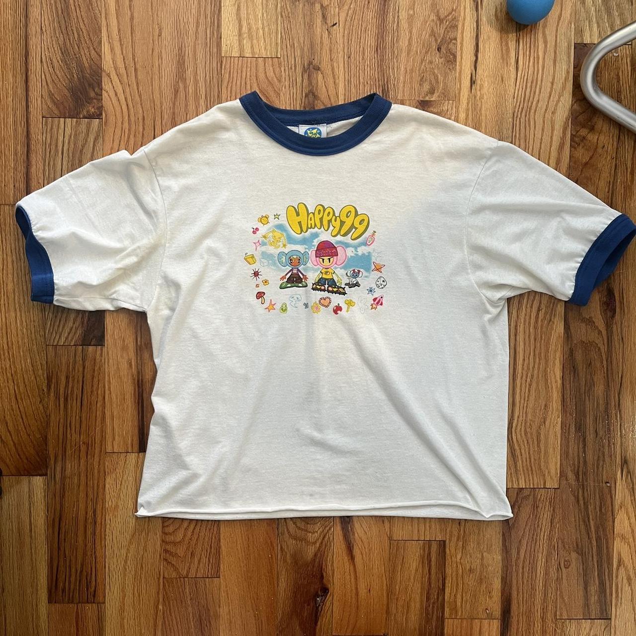 HAPPY99 Popup rare ringer size large i think this... - Depop