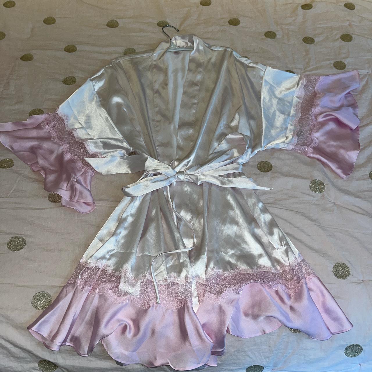 Gorgeous light pink Victoria Secret robe!... - Depop
