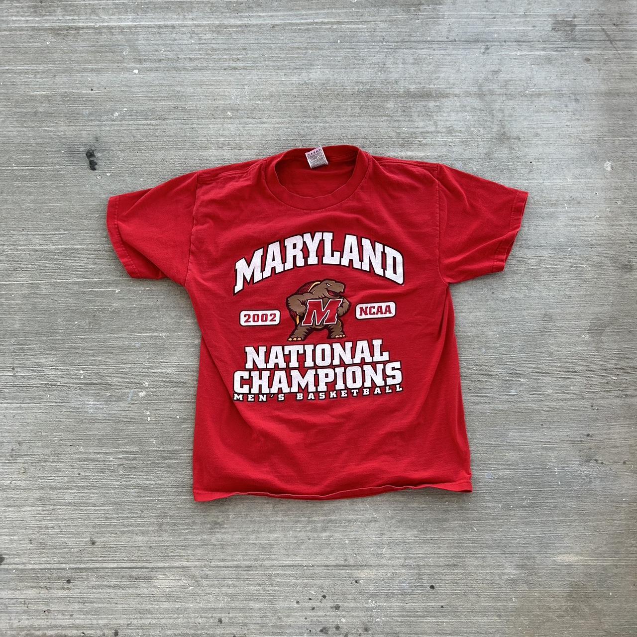 NCAA Men's Red T-shirt | Depop