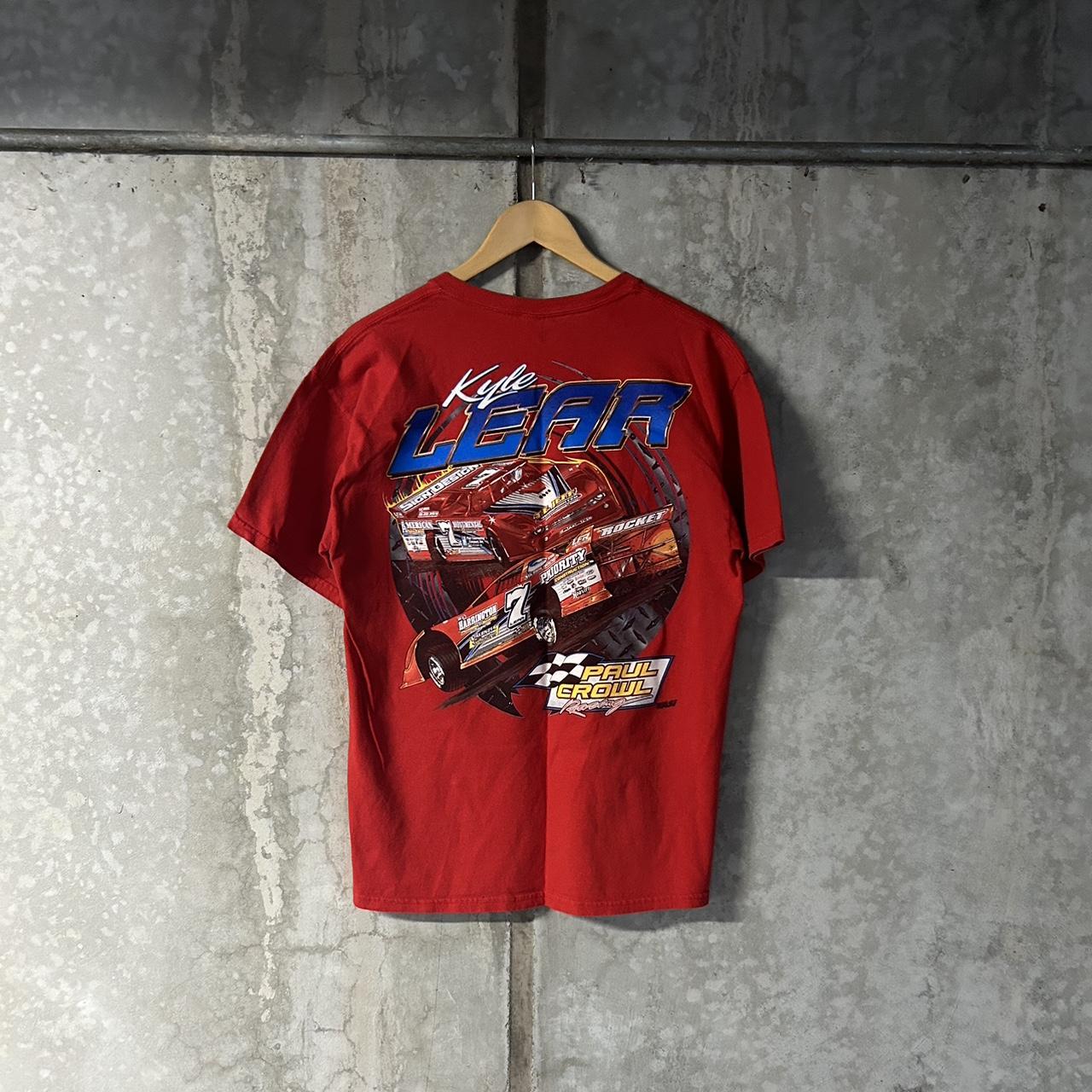 Y2K Vintage Kyle Lear NASCAR T Shirt No... - Depop