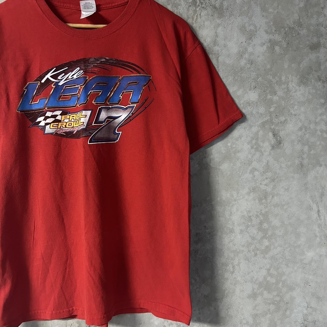 Y2K Vintage Kyle Lear NASCAR T Shirt No... - Depop