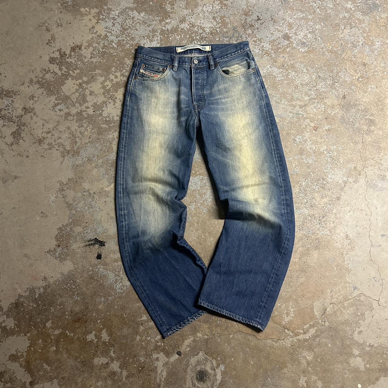 90's DIESEL Industry Vintage Denim Jeans No Flaws!♻️... - Depop