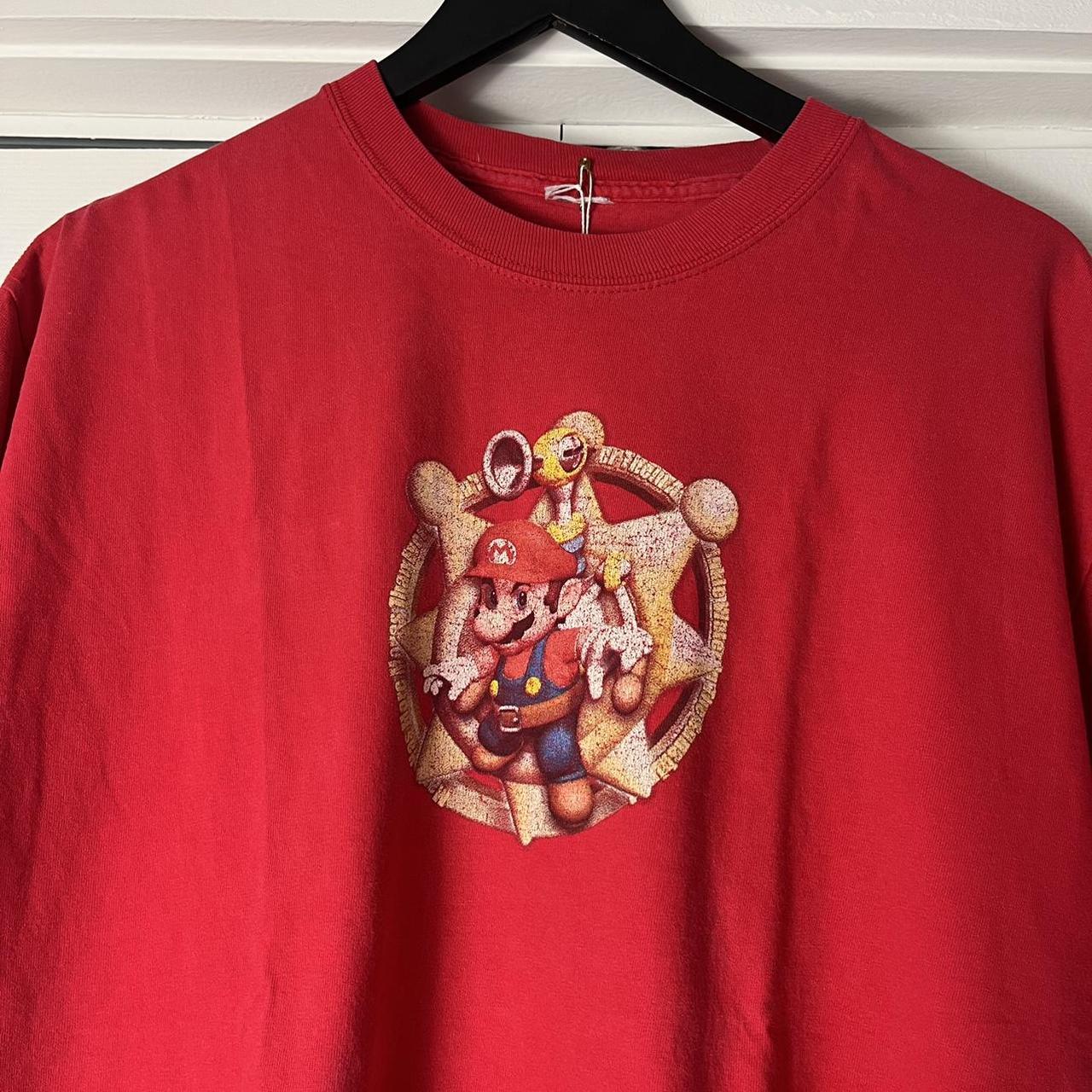 Vintage Y2k Nintendo Super Mario Sunshine t-shirt... - Depop