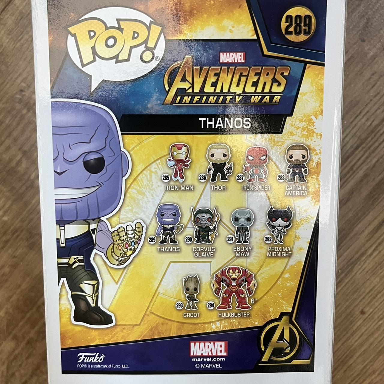 Thanos funko pop 289 never taken out of... - Depop