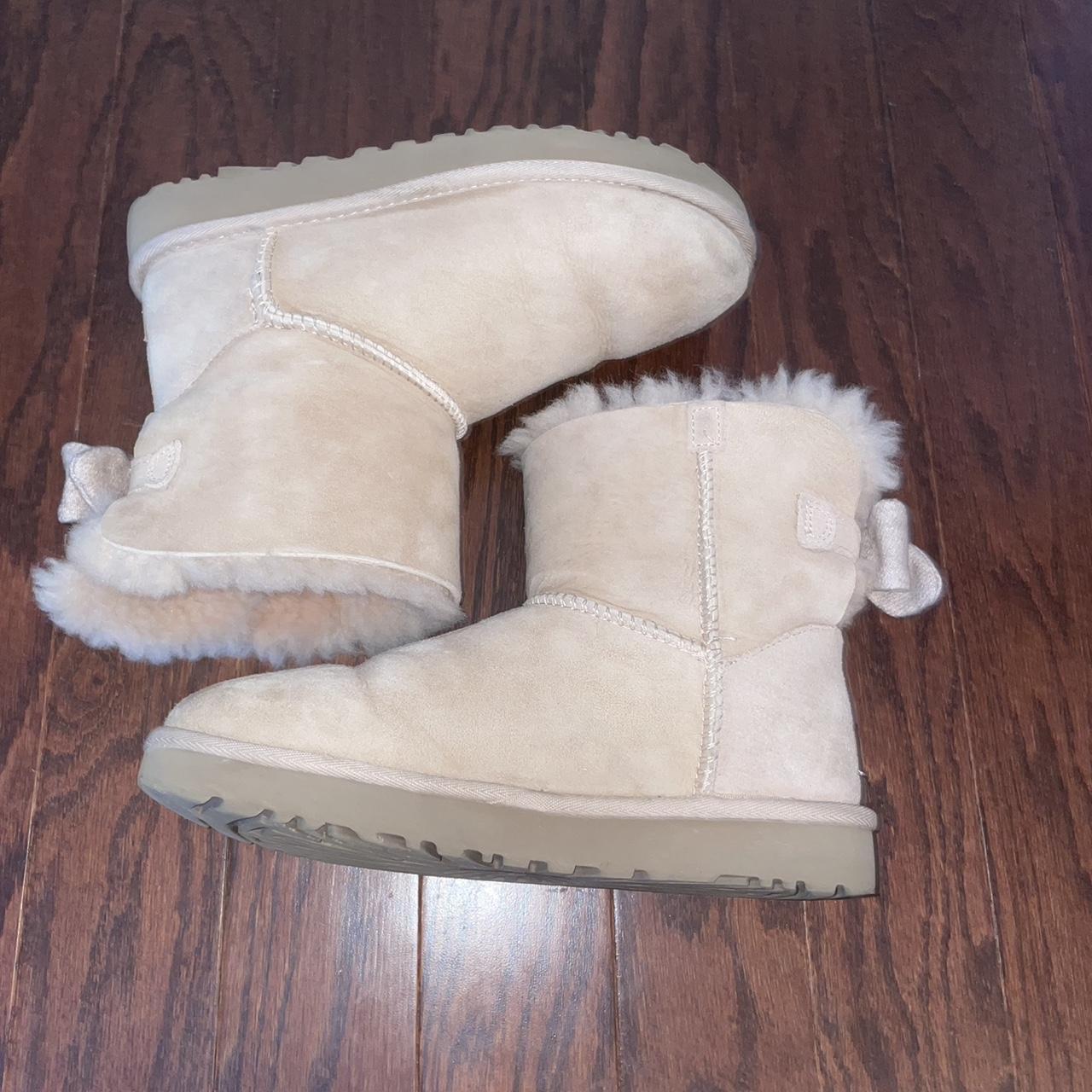 Rare UGG Australia Limited Edition Mini Brigette Bow... - Depop