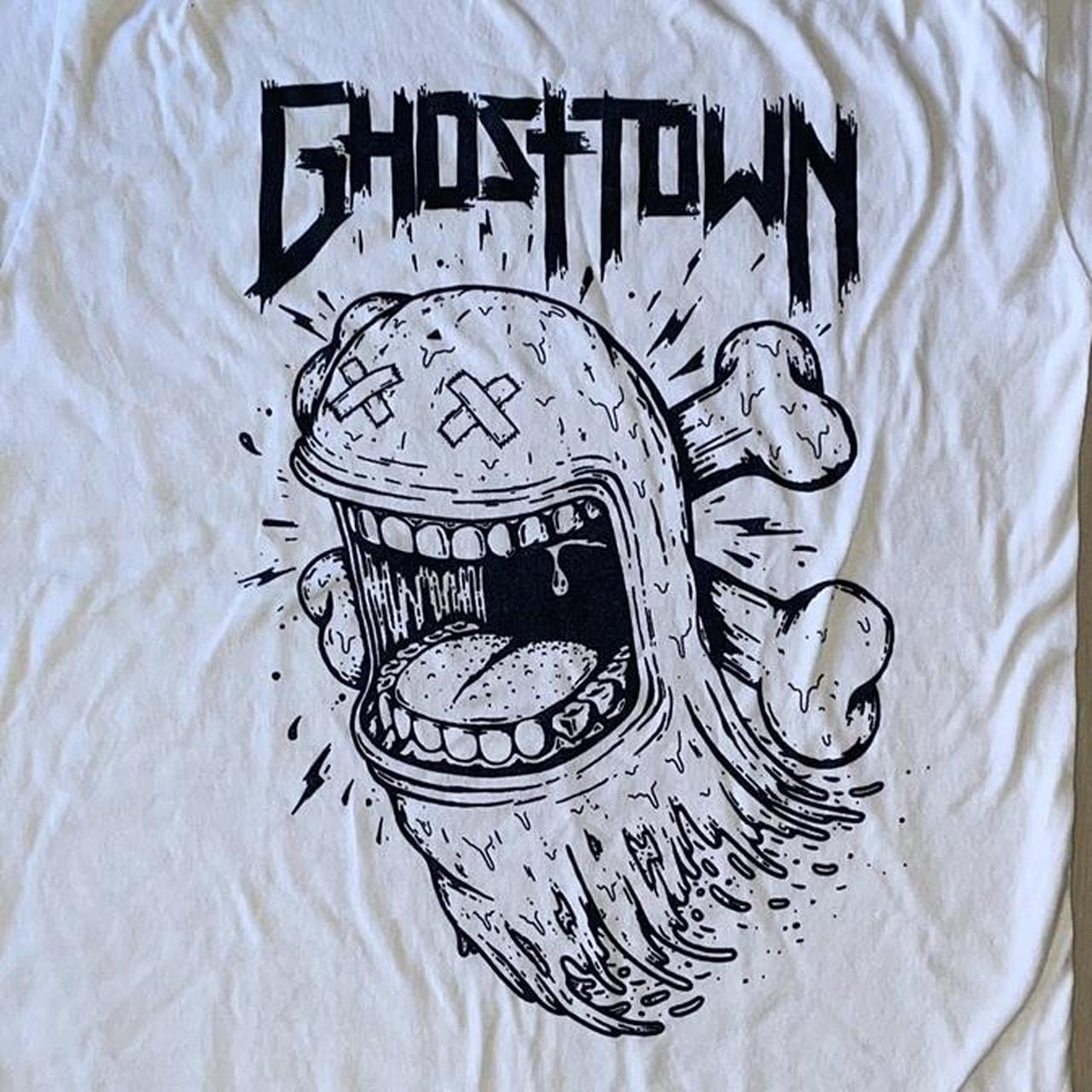 ghost town monster merch band tee size... | Depop