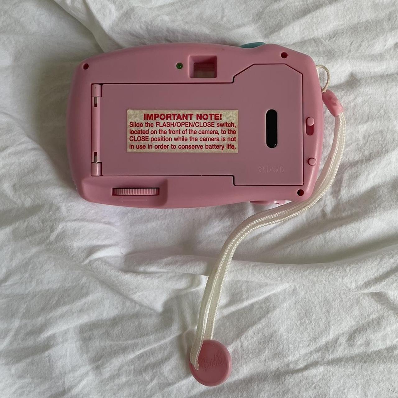 Vintage Barbie pink plastic film camera. Unsure if... - Depop