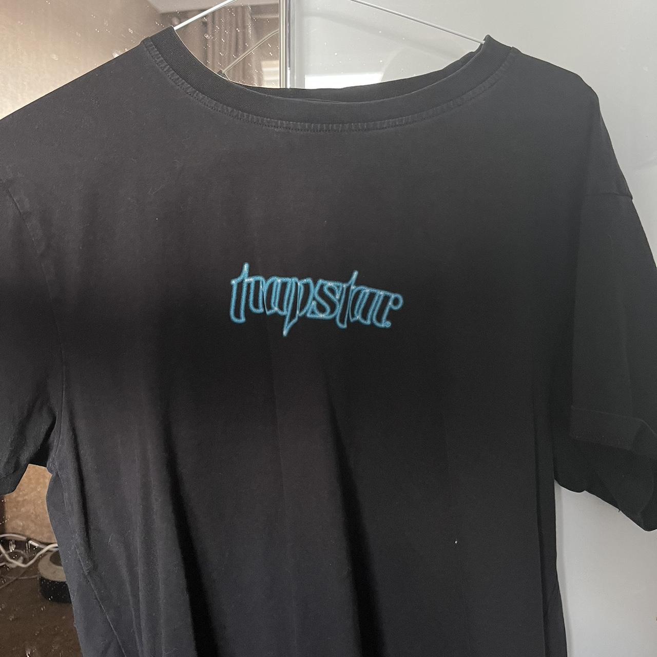 Trapstar T-shirt. Rare neon graphic print. Size... - Depop