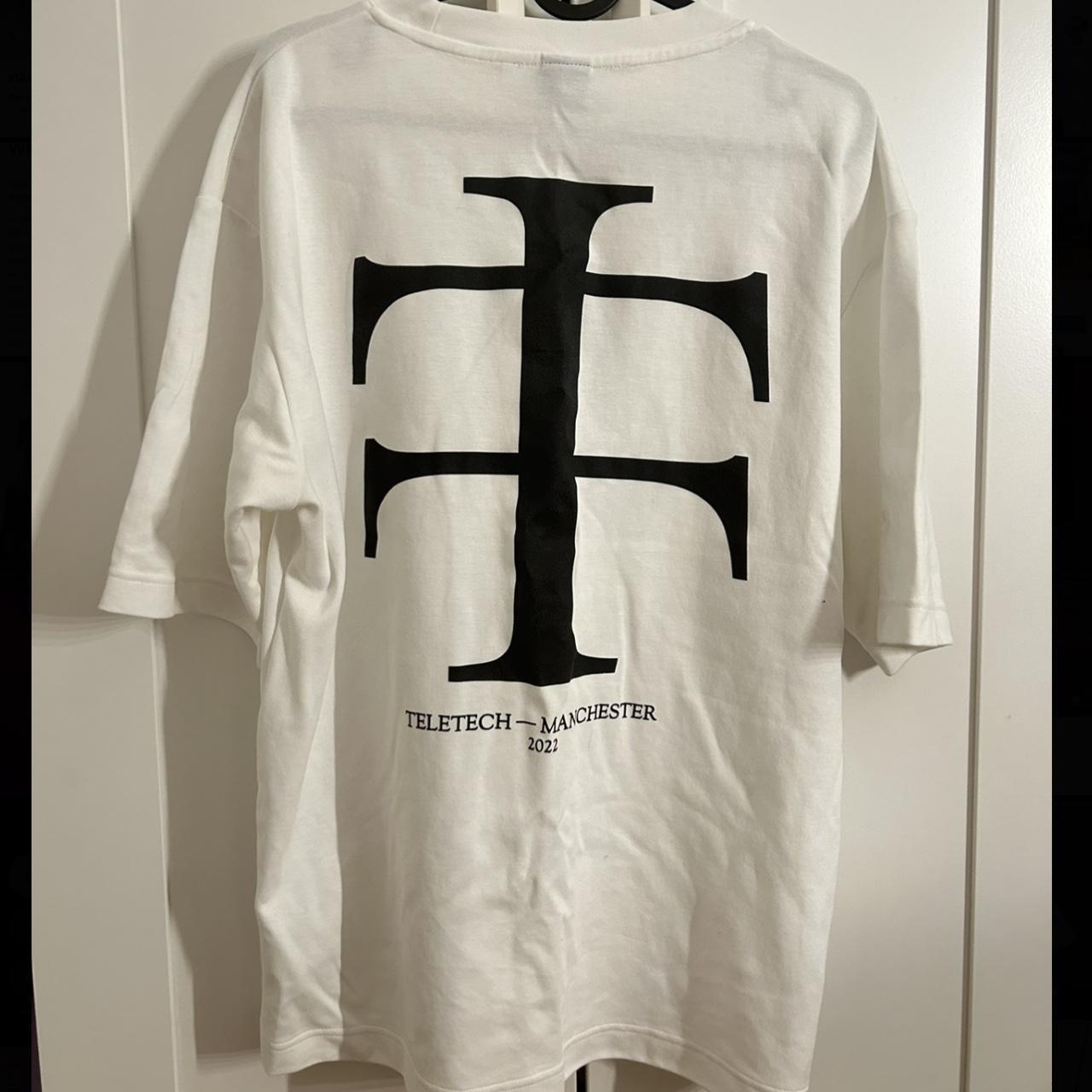 selling my teletech tshirt perfect condition only... - Depop