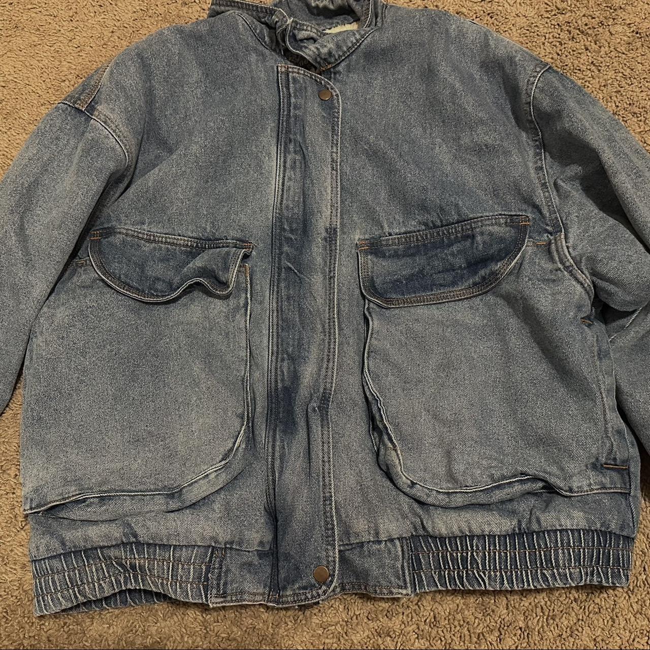 target wild fable jacket. perfect oversized fit, and... - Depop