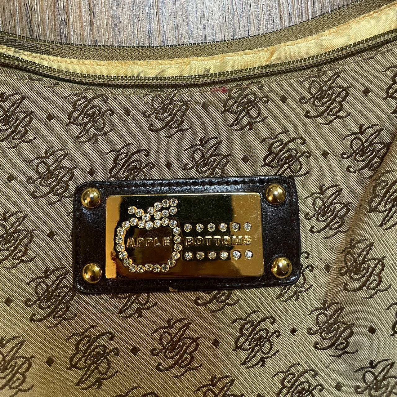 Apple Bottoms Women's Tan and Brown Bag | Depop