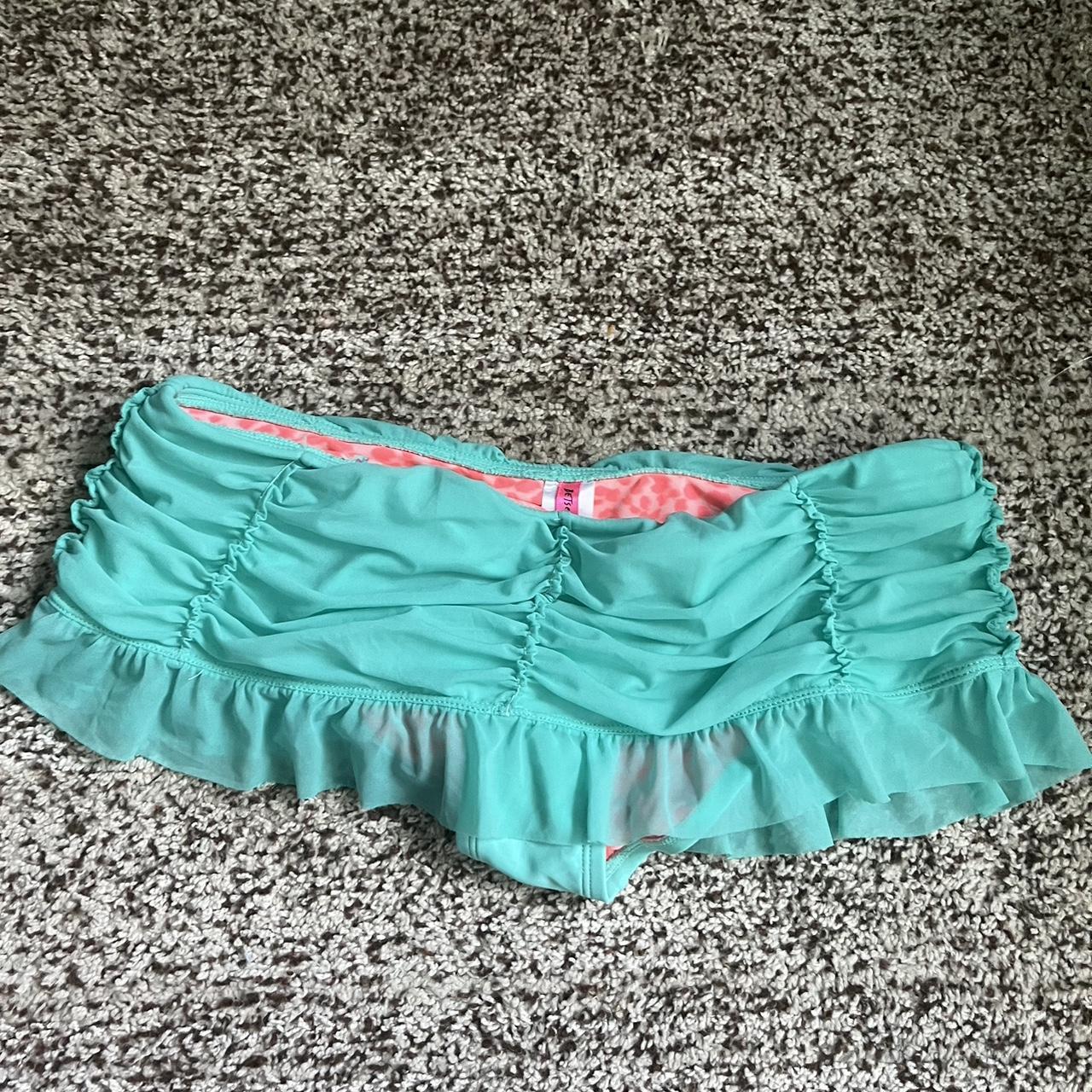 Betsey Johnson Womens Bikini And Tankini Bottoms Depop