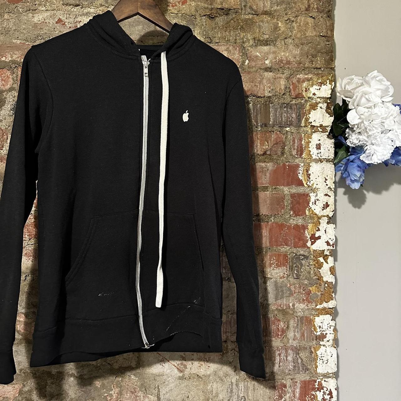 Modern full zip Apple employee jacket Good signs of... - Depop