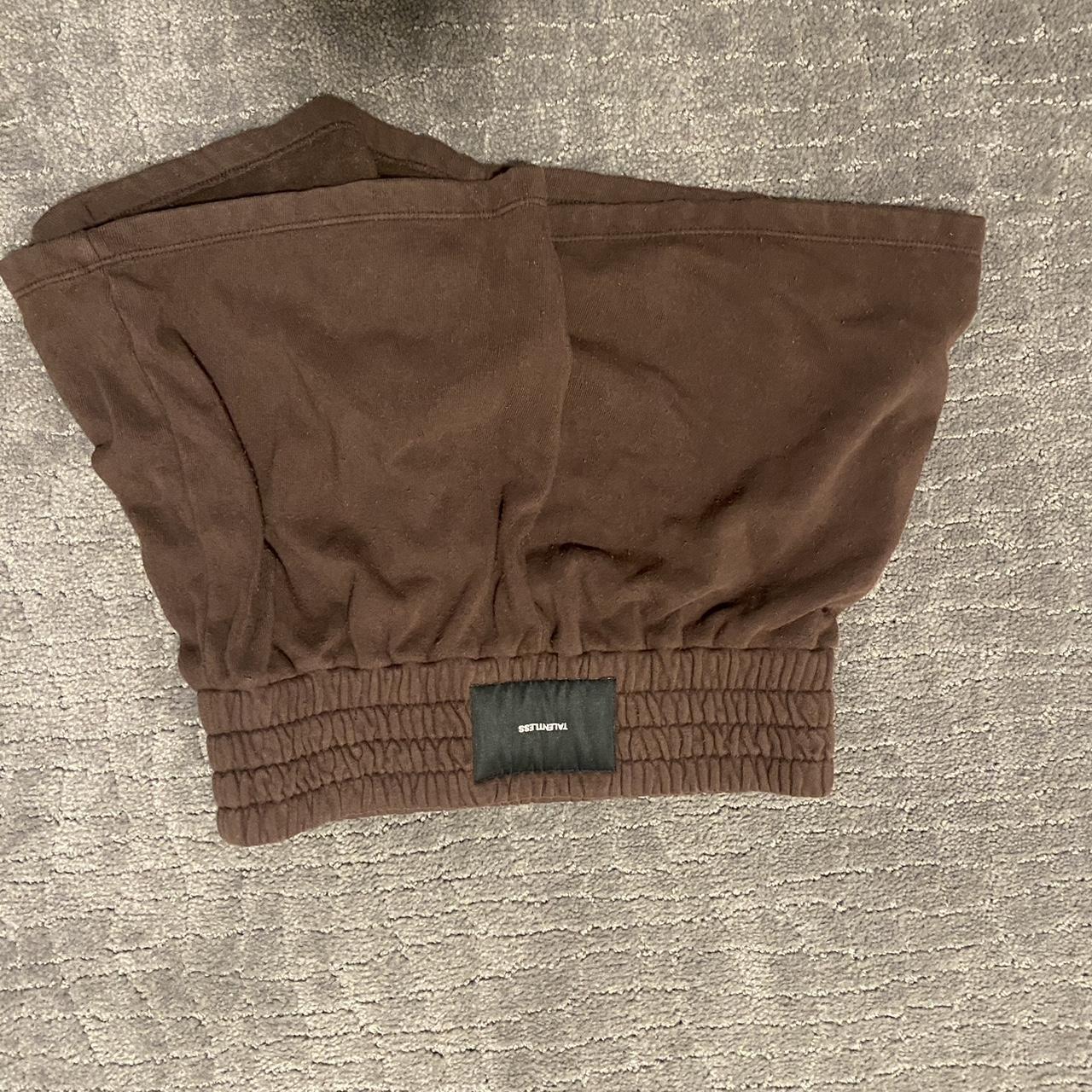 Brown talentless boxer shorts size s brand new - Depop