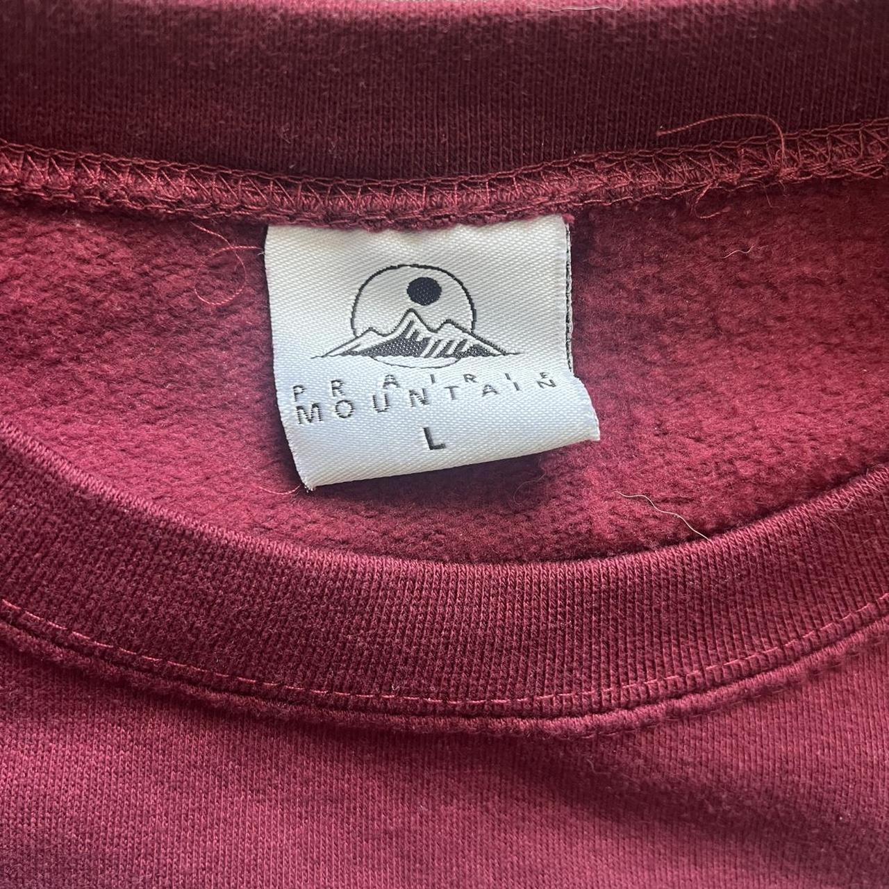 Burgundy and white Rocky Mountain National Park... - Depop