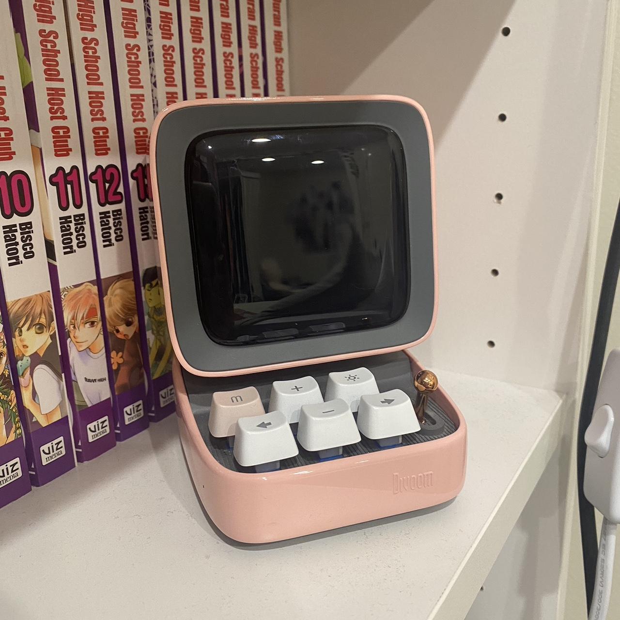 Pink Divoom Ditoo speaker hardly used, I bought one... - Depop