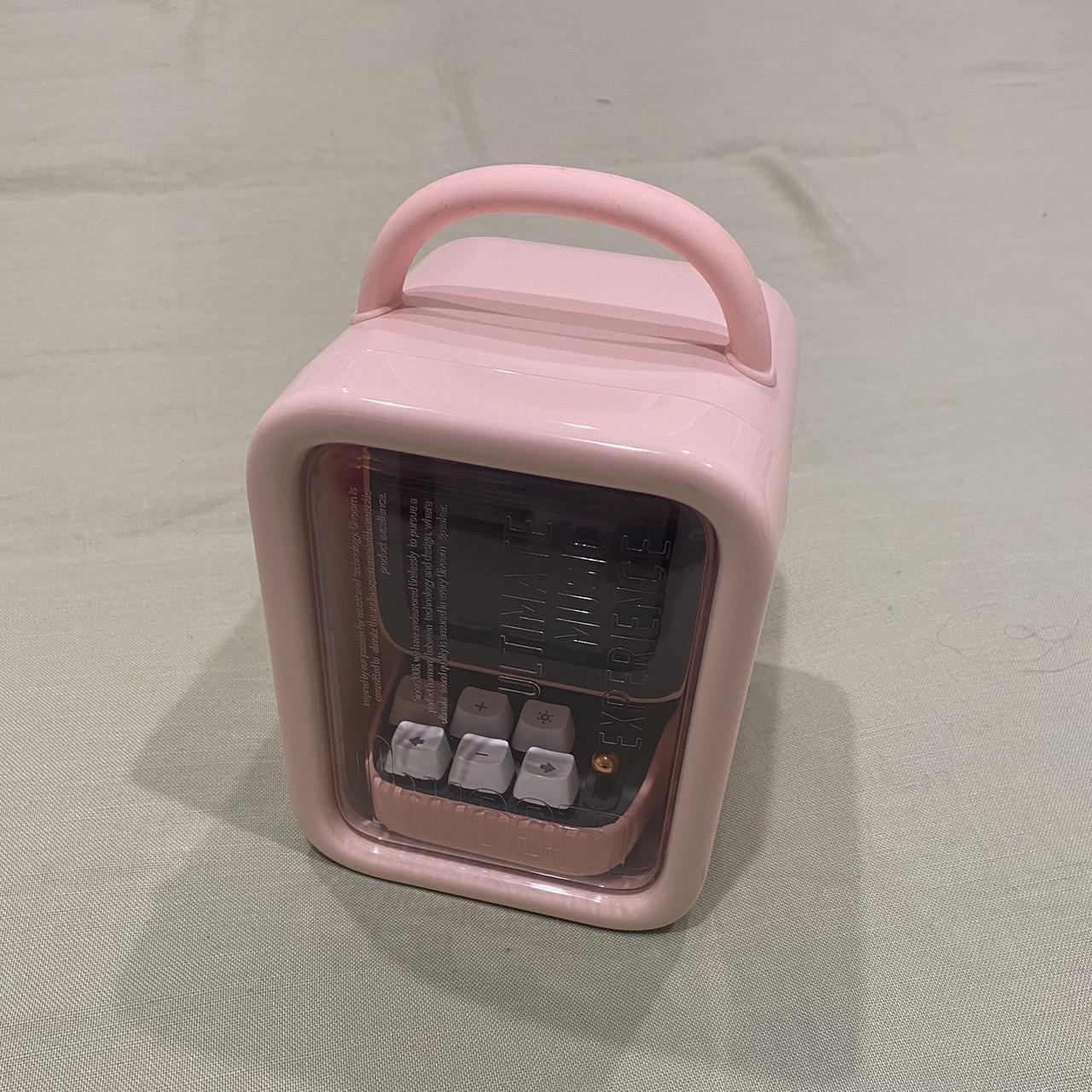 Pink Divoom Ditoo speaker hardly used, I bought one... - Depop