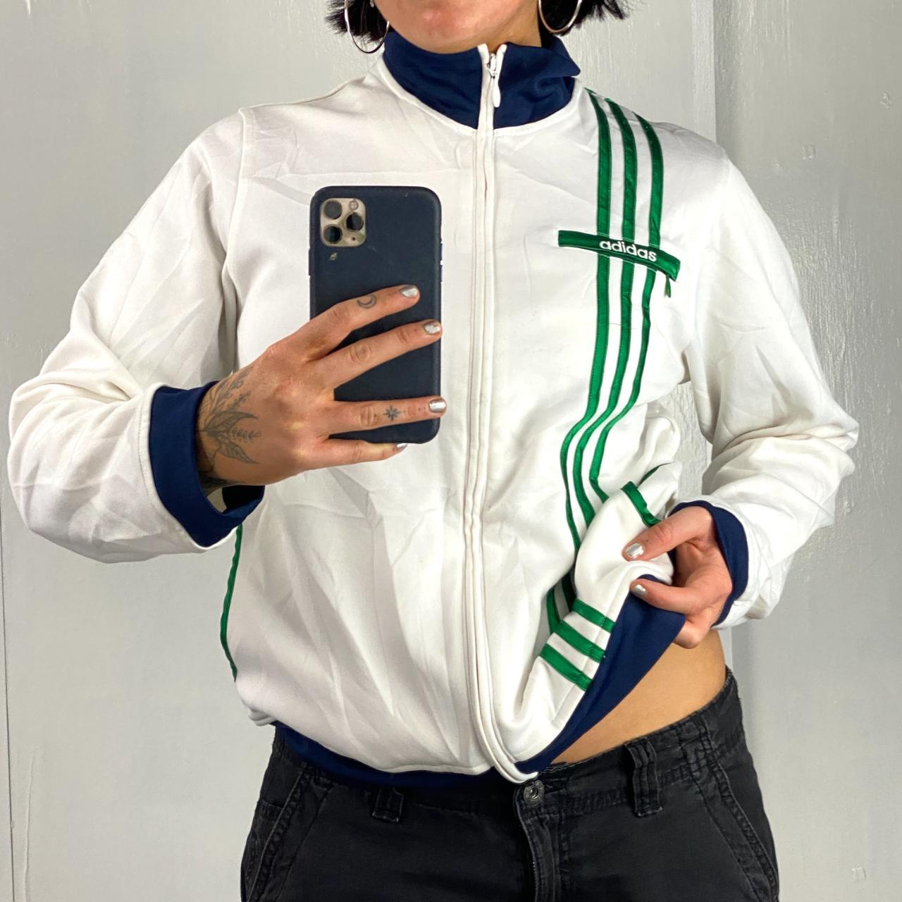 Hott Vintage ADIDAS Zip Up Track Jacket 🔥 🔎... - Depop