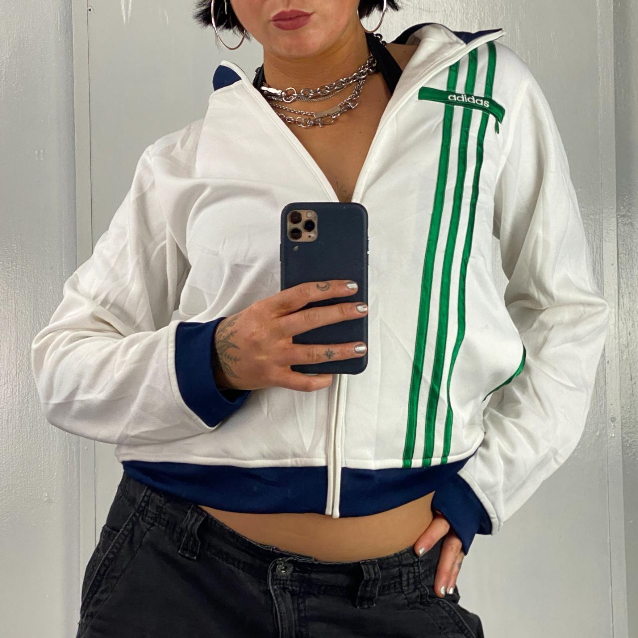 Hott Vintage ADIDAS Zip Up Track Jacket 🔥 🔎... - Depop