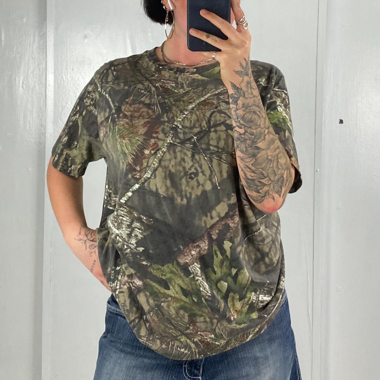 Hott MOSSY OAK Real Tree Camo Oversized... - Depop
