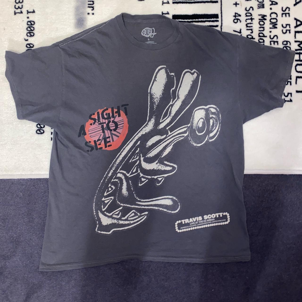 Travis scott merch o2 arena 2022 Size LARGE (ONLY... - Depop