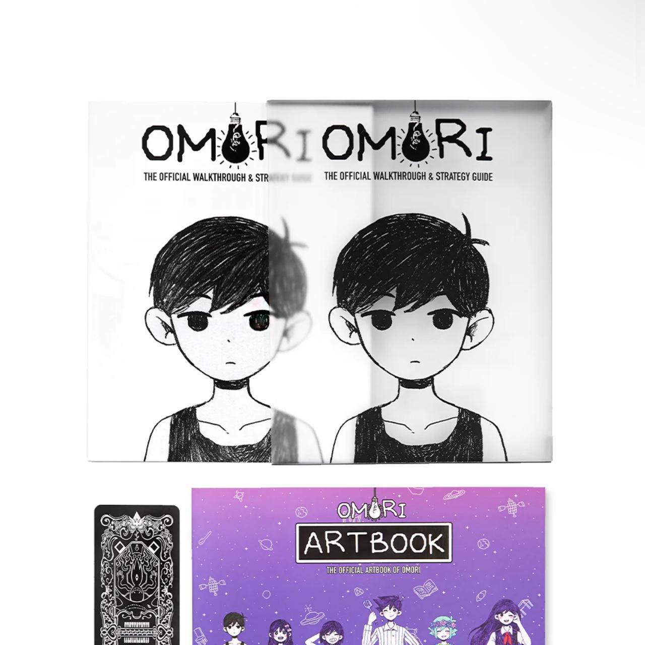 Omori artbook and walkthrough with bonus pre-order... | Depop