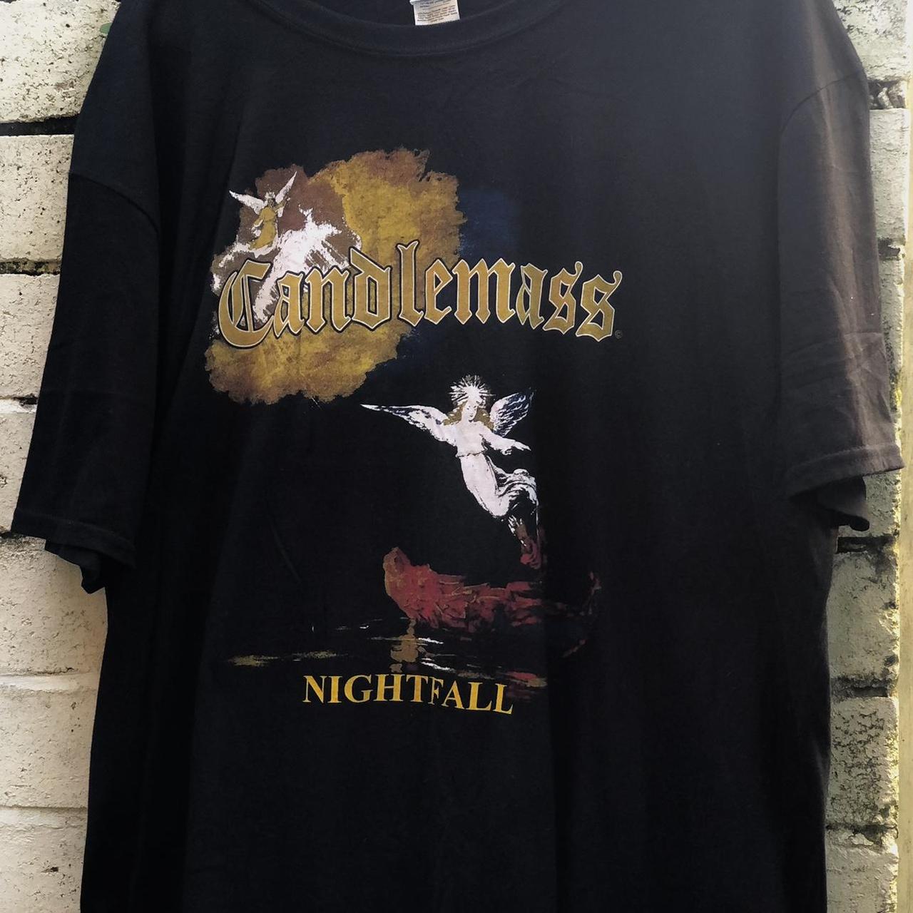 Candlemass Nightfall XL doom metal shirt official - Depop