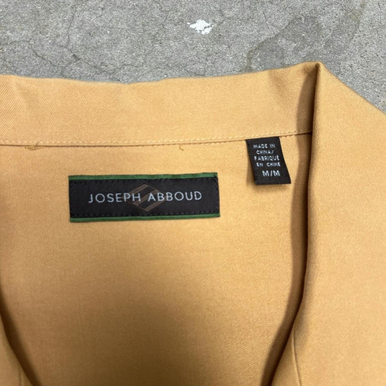 Vintage Camp Collar Silk Joseph Abboud Medium silk... - Depop