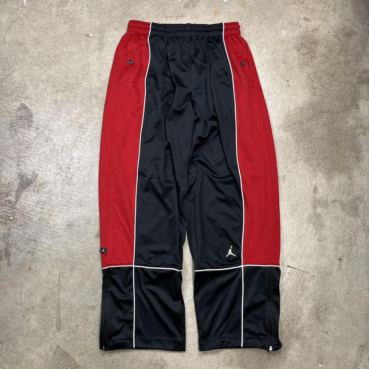 Jordan sweatpants black and red store
