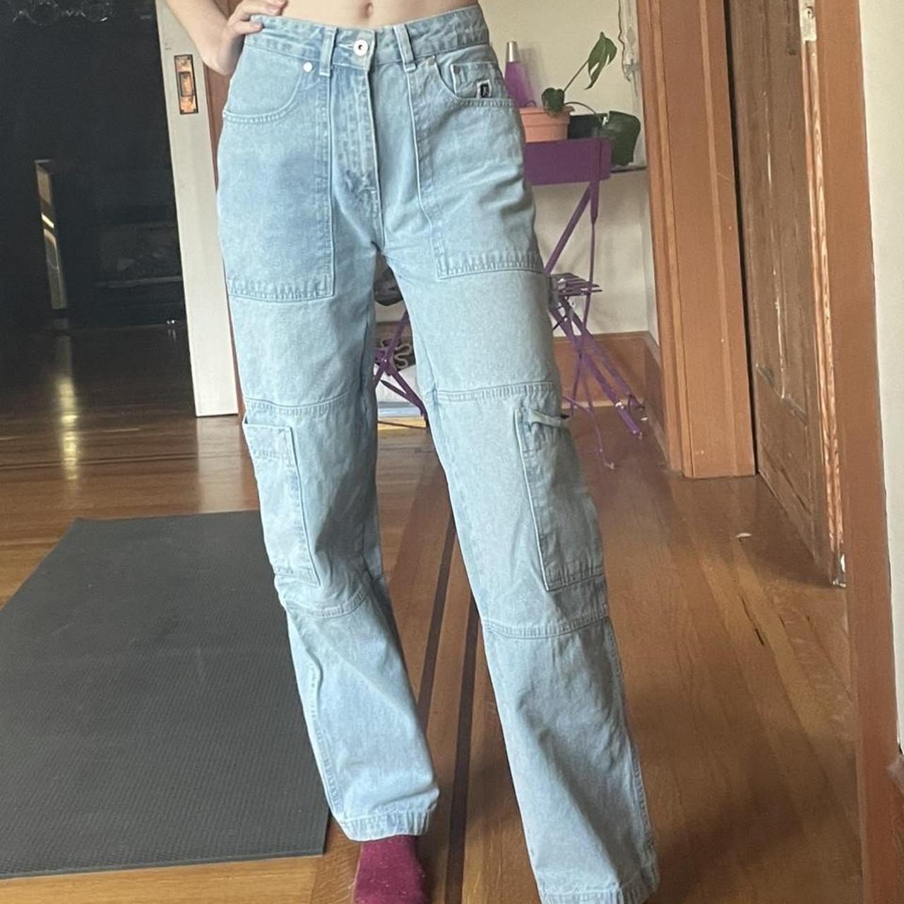 Reworked cargo Ragged Priest jeans! - Depop