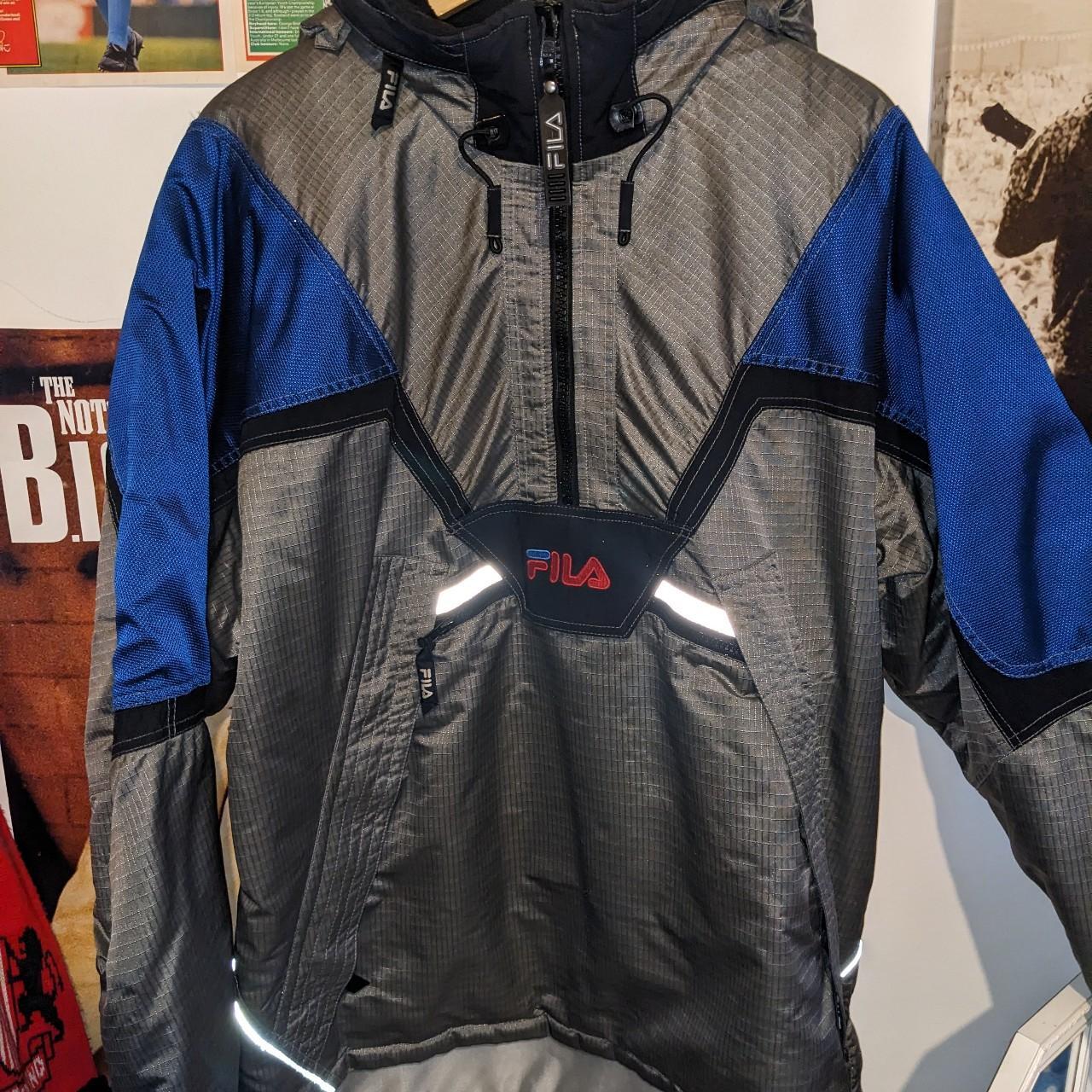 Rare 90's Italian Ski team pullover jacket Fits... - Depop