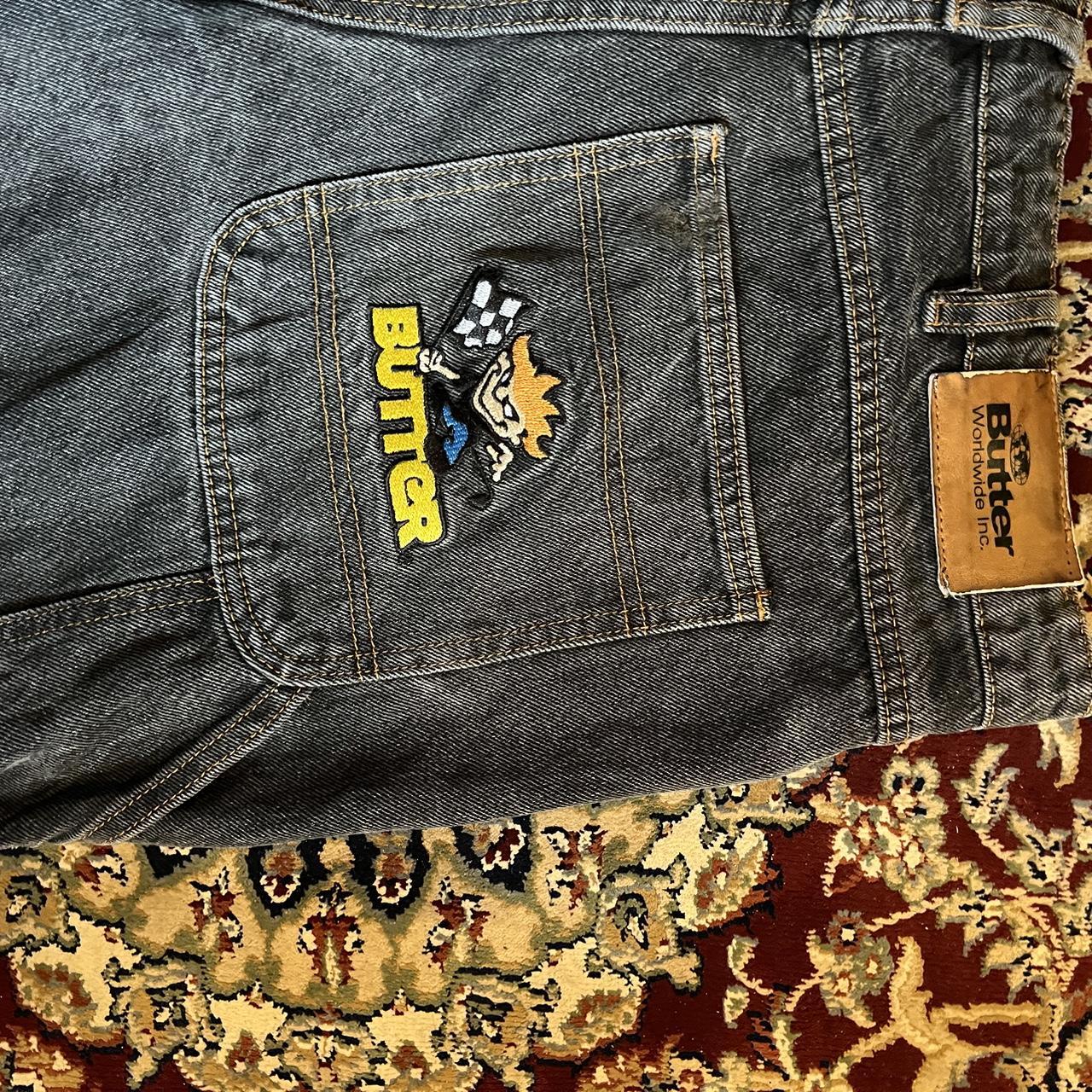 BUTTER jeans - carpenter pants - thick denim - front... - Depop