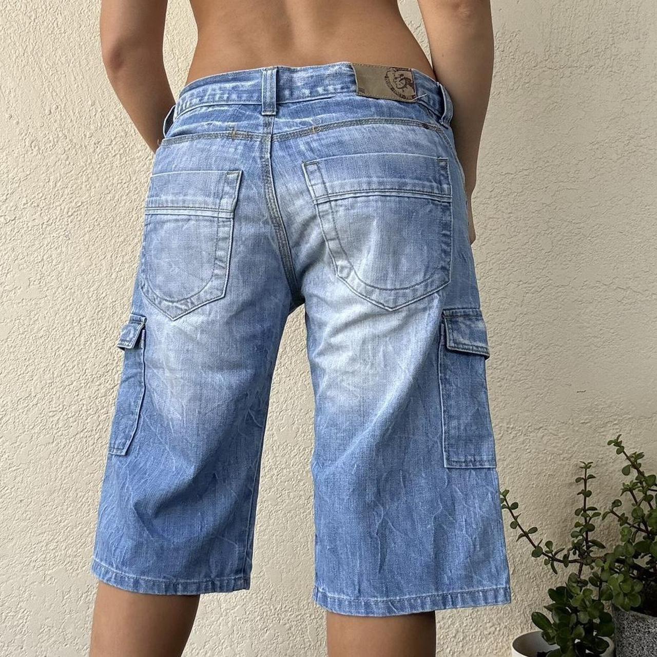 00s DIESEL faded Jorts ⛽️ Classic skater x surf... - Depop