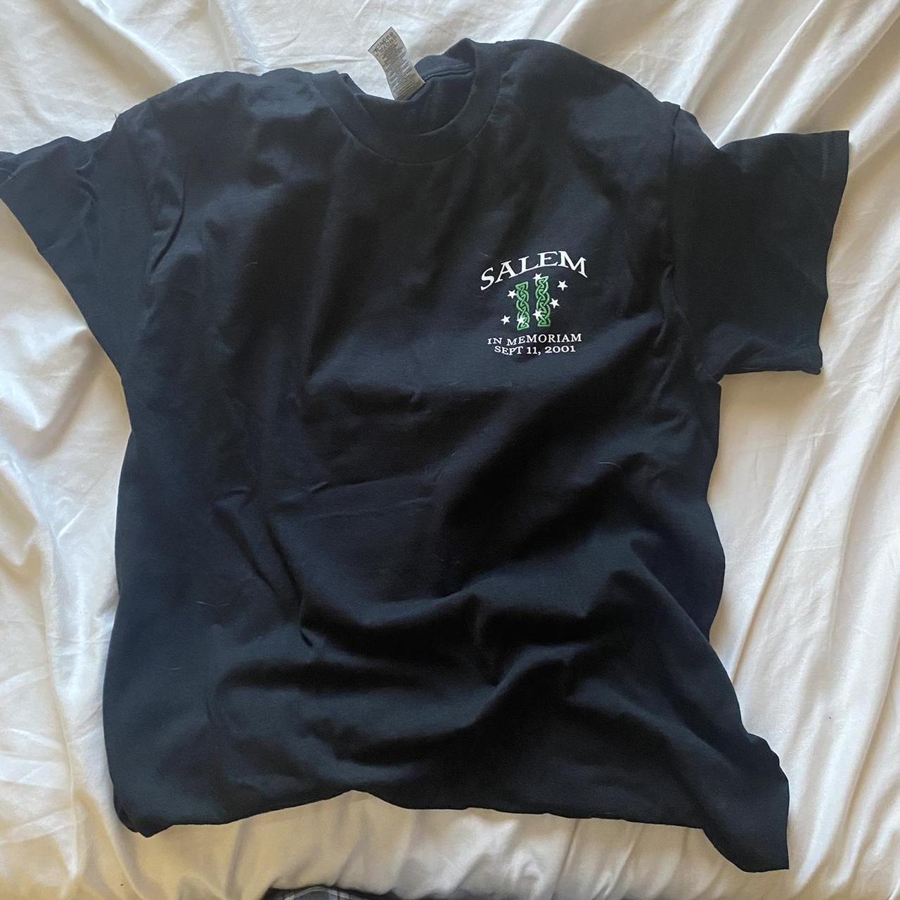 s4lem commemorative t shirt in size medium in new... - Depop