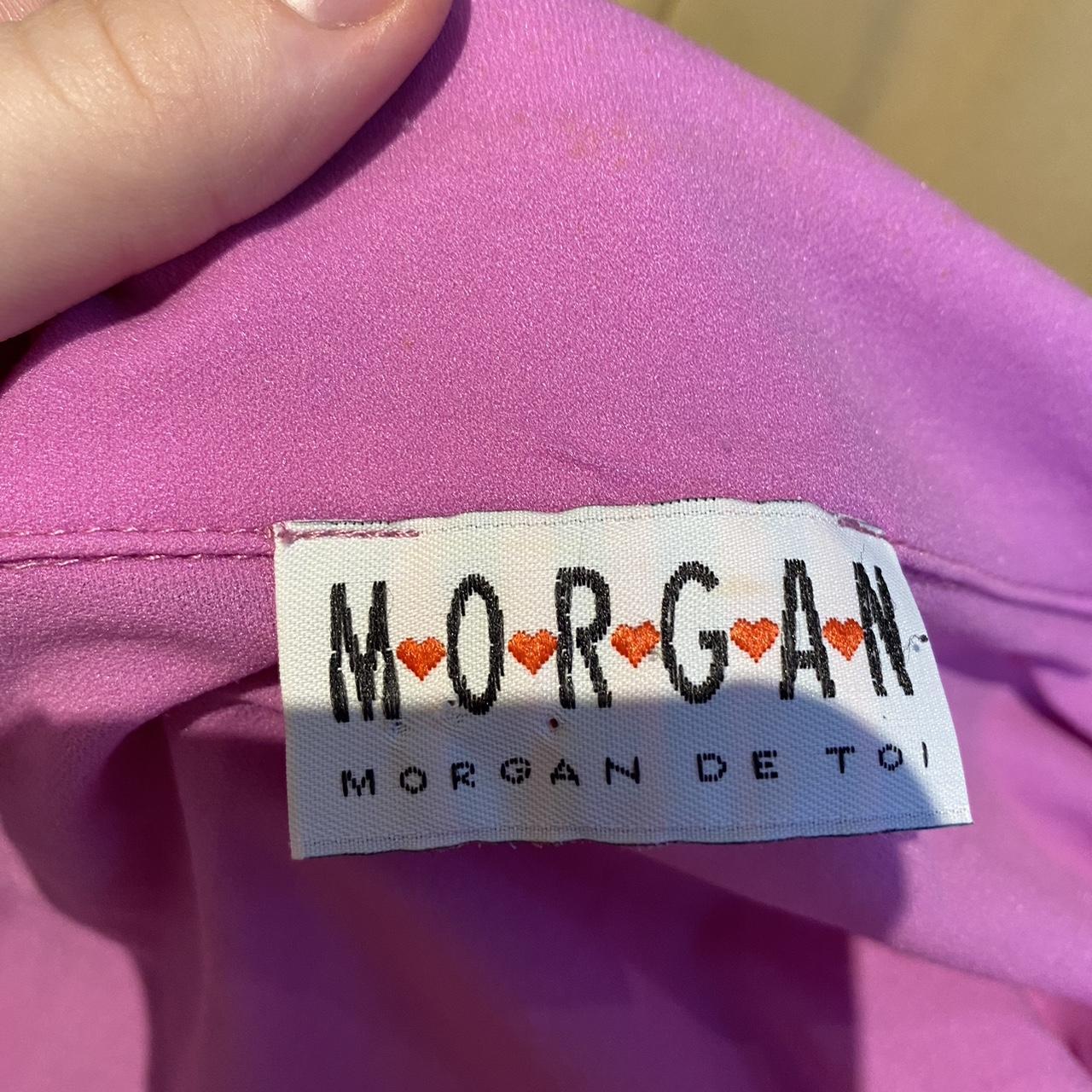 Most flattering Morgan de Toi pink cross over... | Depop