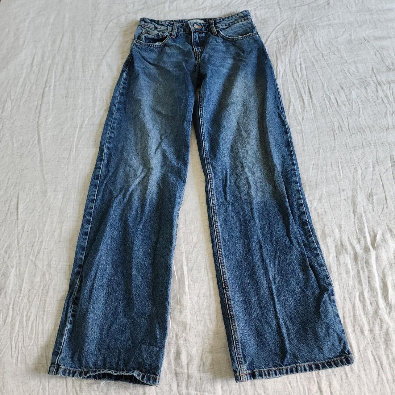 revice TLC wide leg low rise baggy jeans! only wore... - Depop