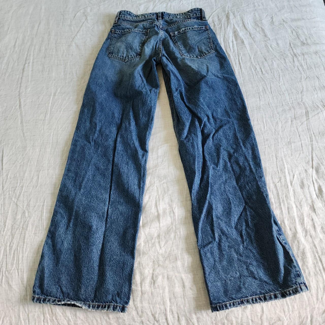 revice TLC wide leg low rise baggy jeans! only wore... - Depop