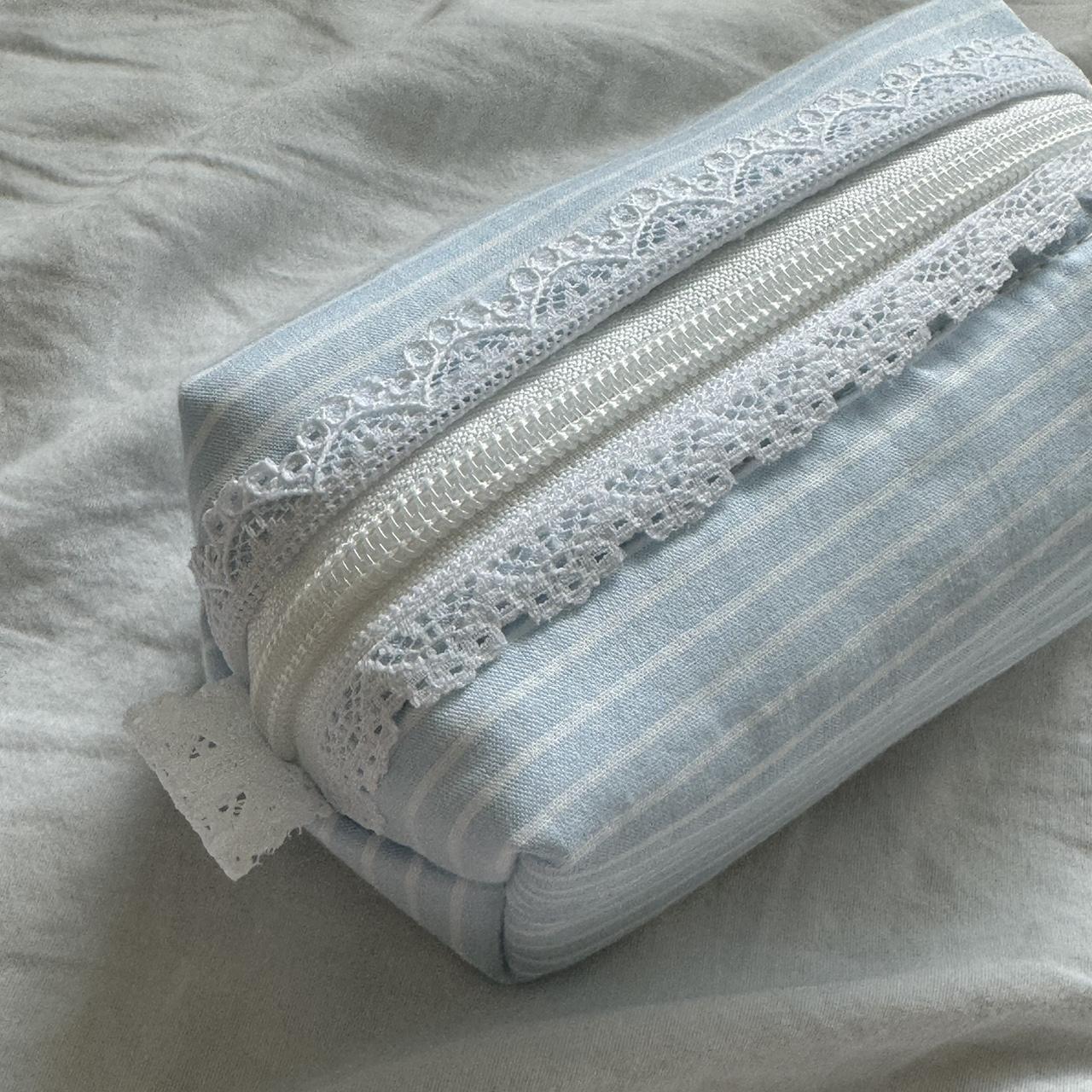 Lacy Box Pouch • Please PM before purchasing •... - Depop