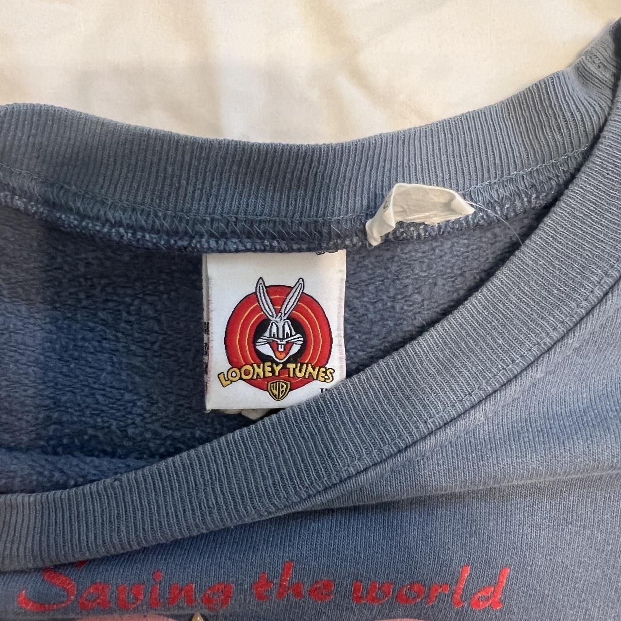 Vintage y2k Blue Powerpuff Girls crewneck... - Depop