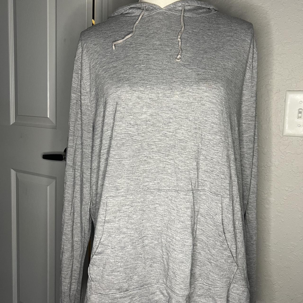 Xtra large grey hoodie sweatshirt Comfy and... - Depop