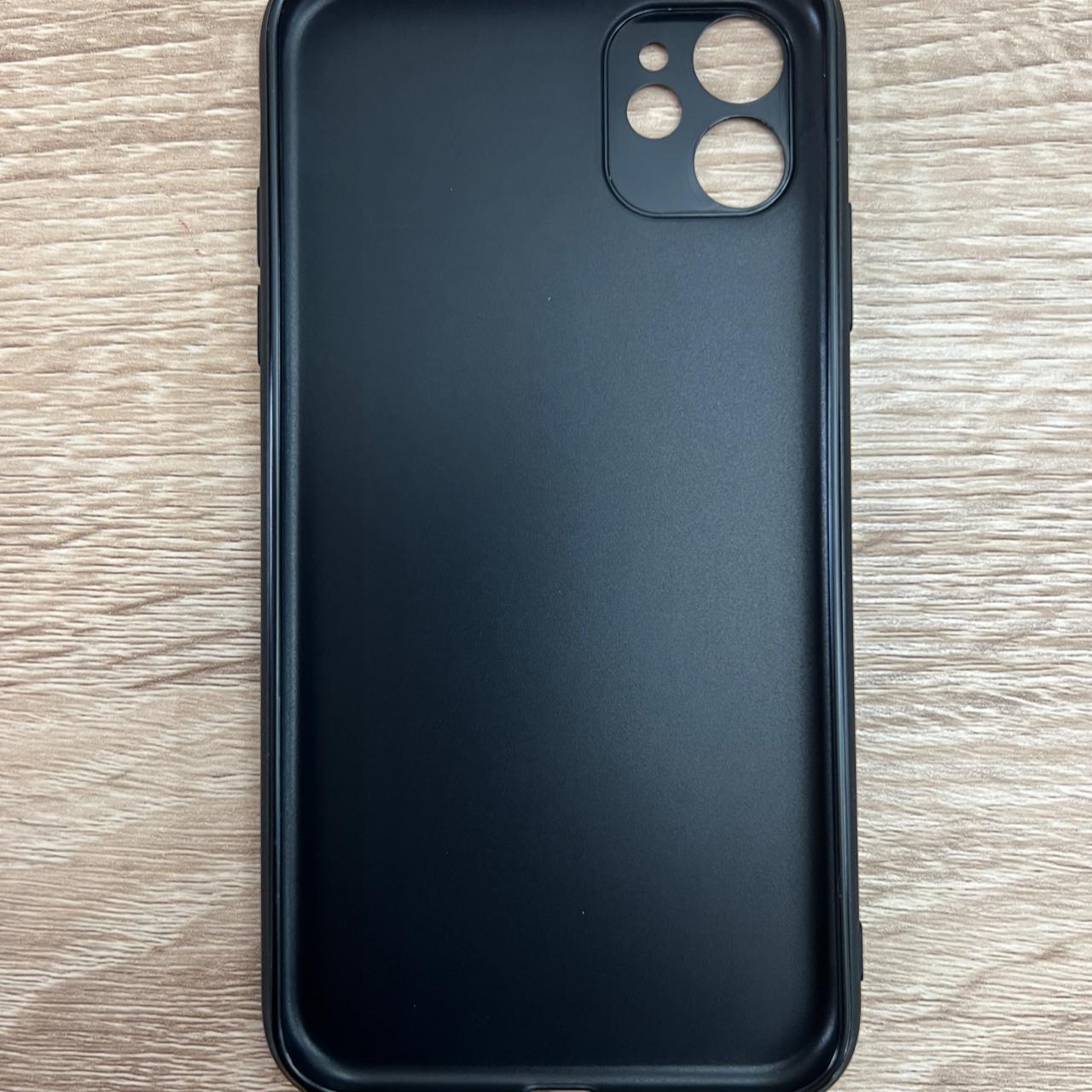 iPhone 11 Cover Case Soft Black Graphic Silicone -... - Depop