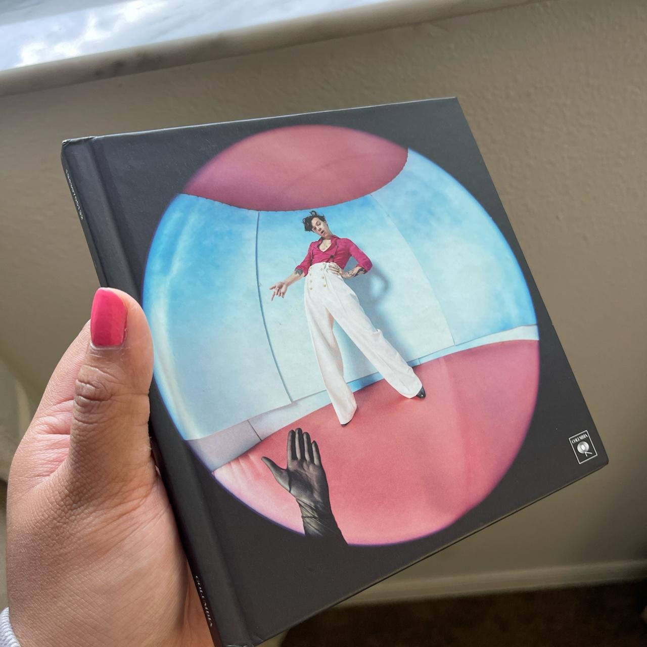 harry styles fine line cd book buy now is on... - Depop