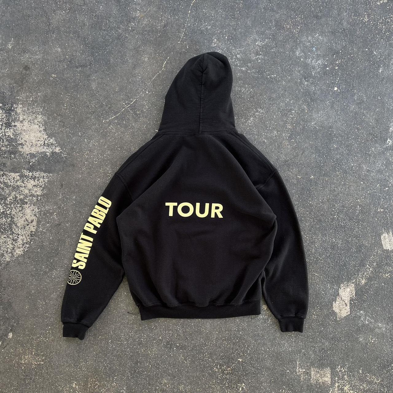Kanye West Saint Pablo Tour Hoodie Good Condition... - Depop