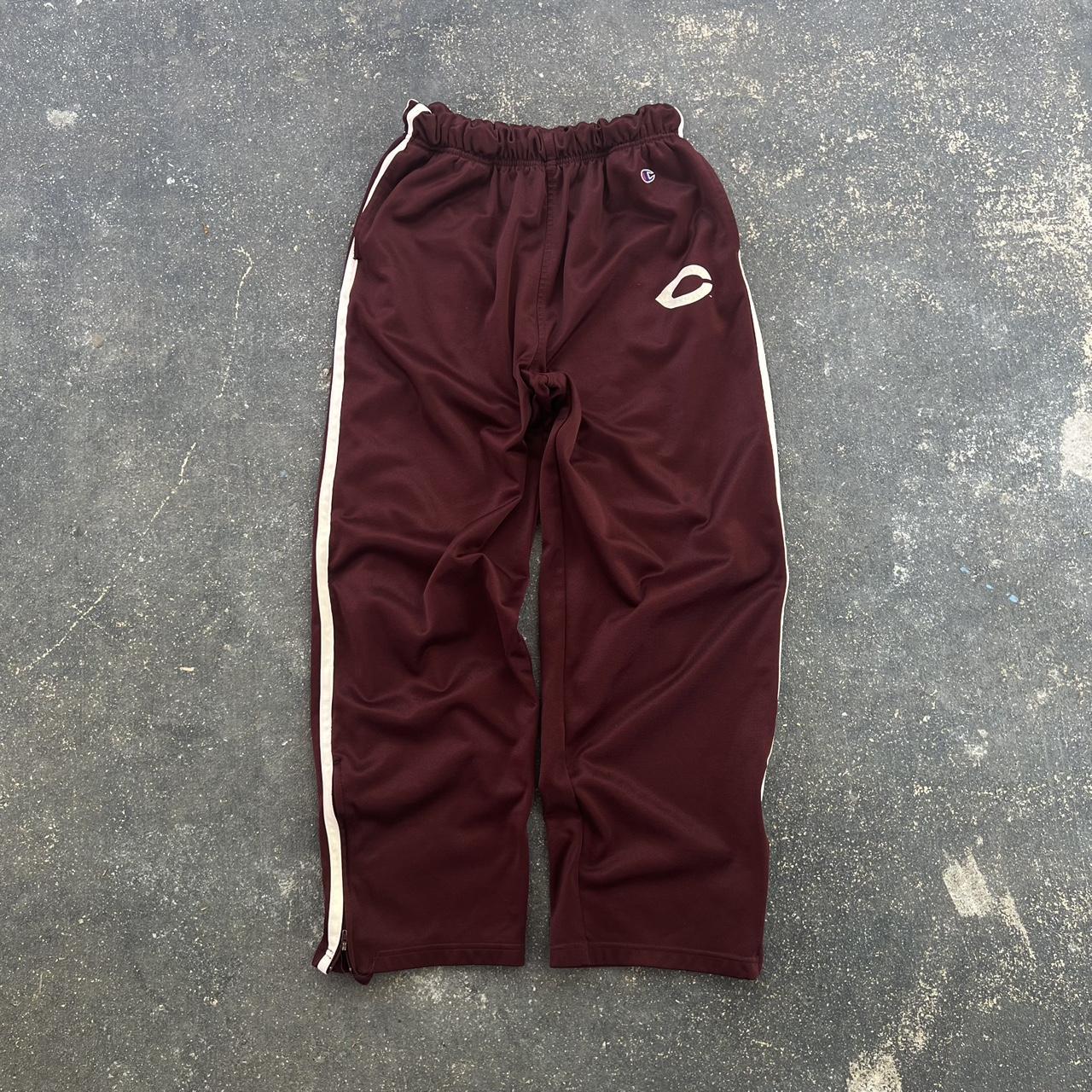 Vintage Maroons Football Team Track Pants Good... - Depop