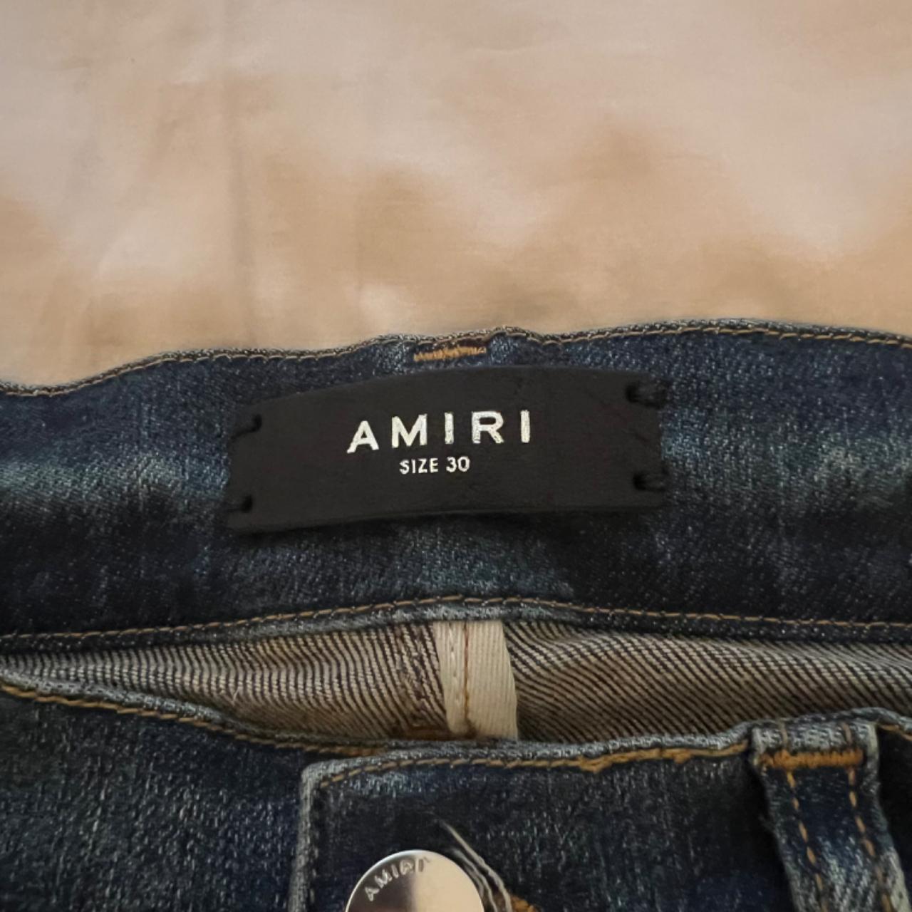 Amiri indigo stack jeans Brand new unworn with tag - Depop