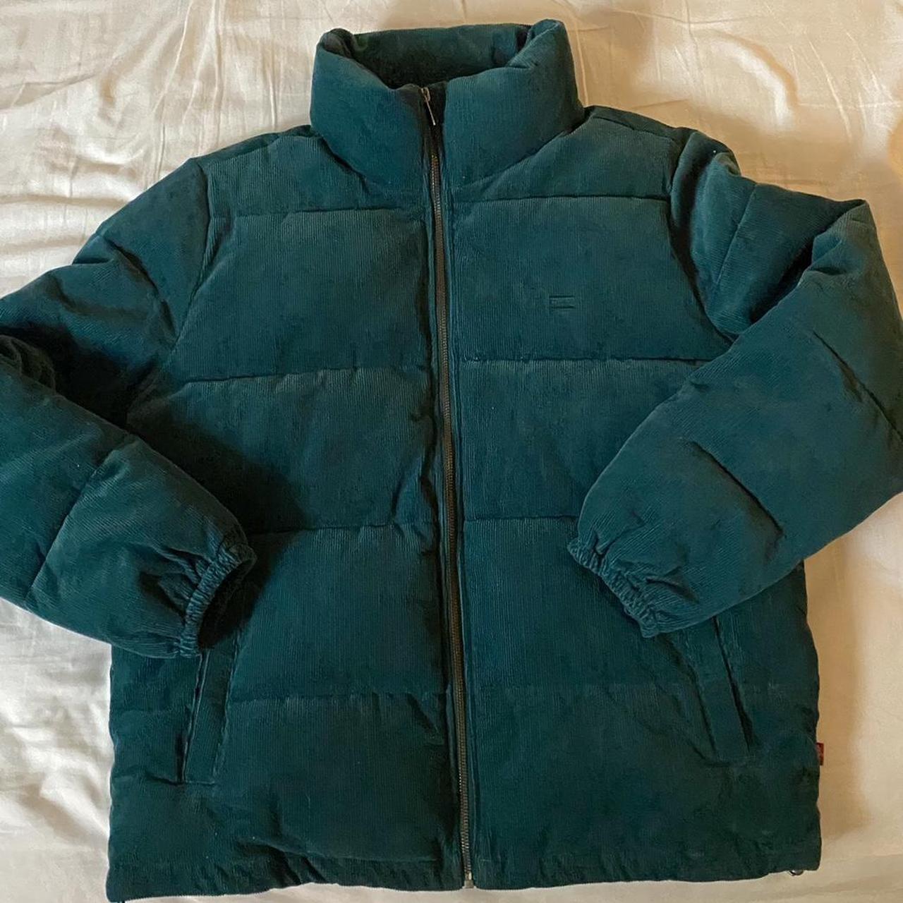 emerald green corduroy jacket 💚💙 this jacket is so... - Depop
